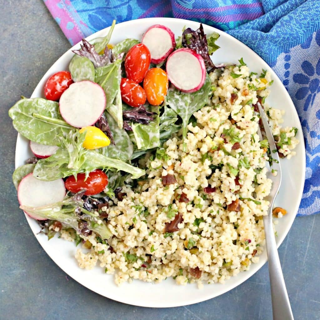 Mediterranean Millet Recipe - Veggies Save The Day