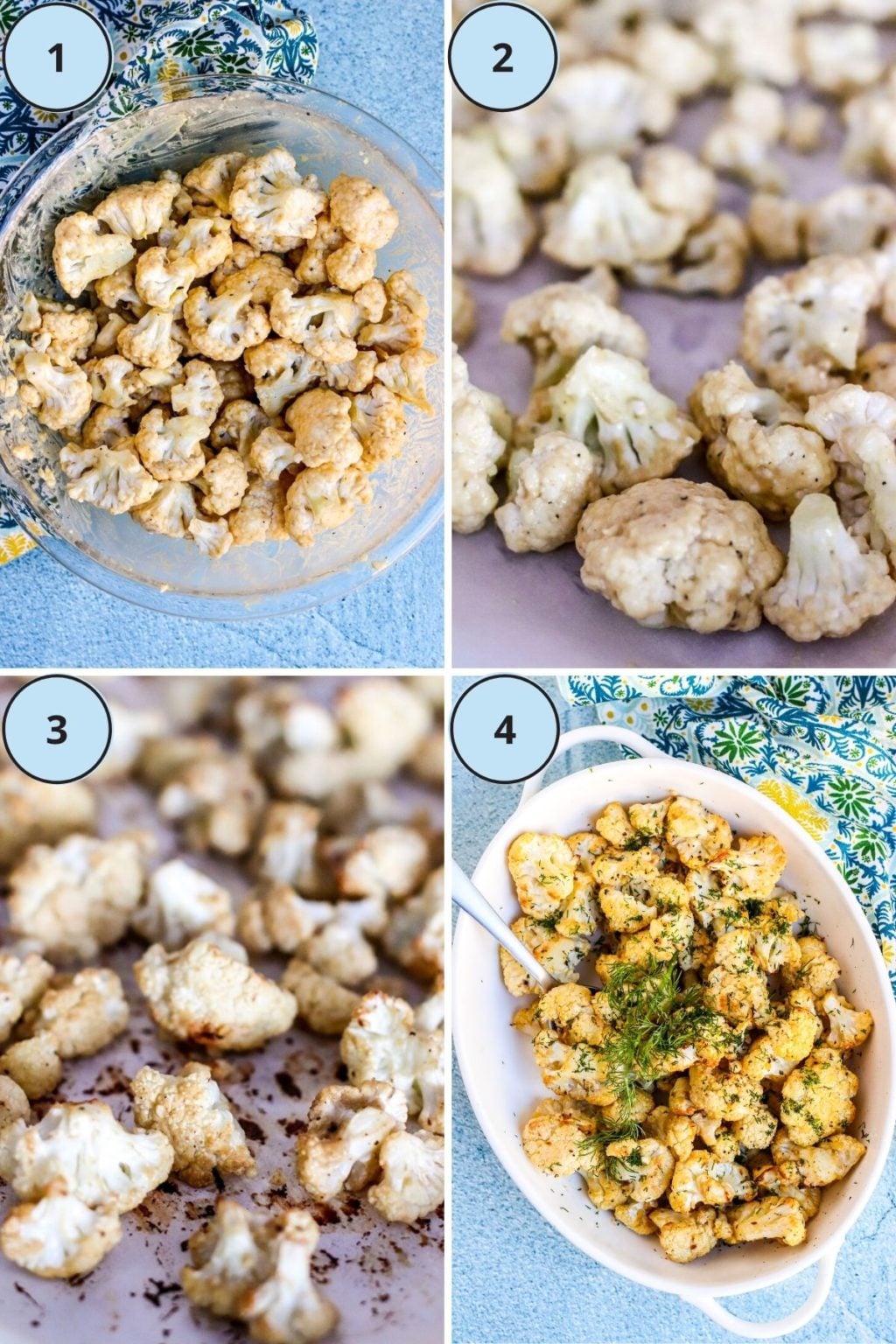 Dijon Mustard Roasted Cauliflower - Veggies Save The Day