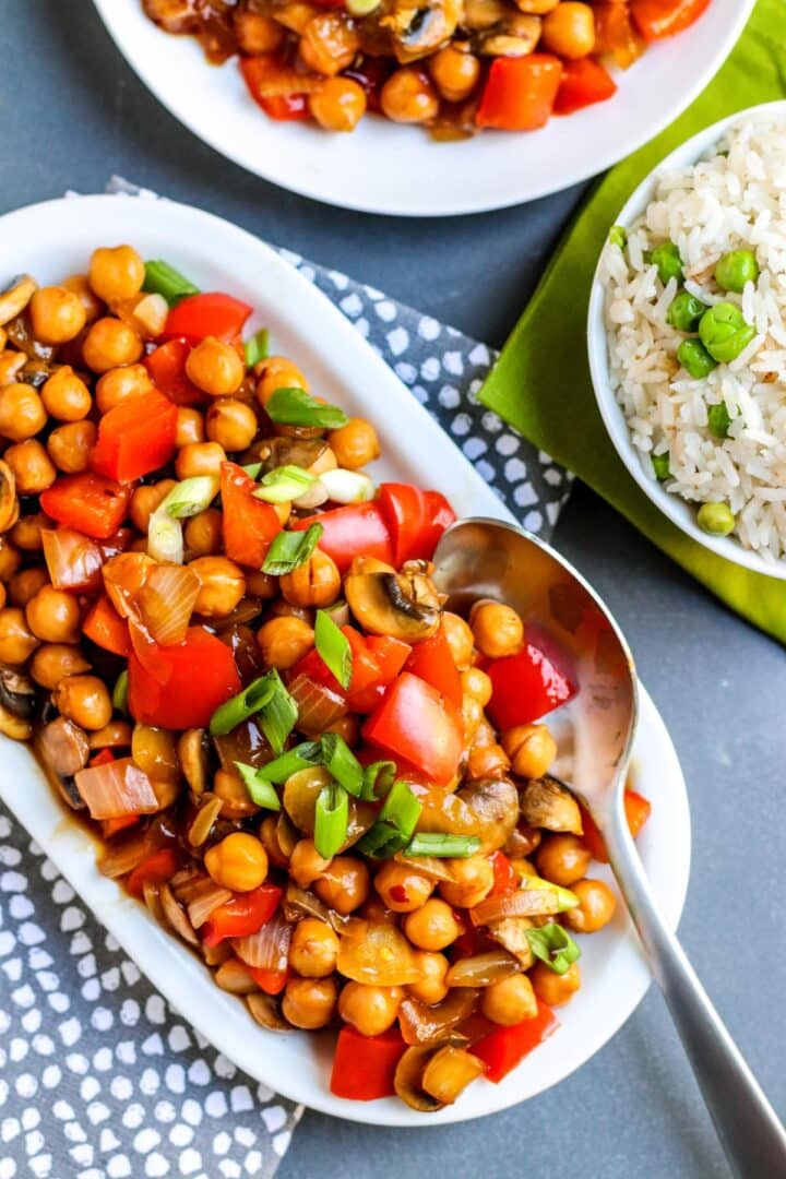 Chickpea Stir Fry - Veggies Save The Day