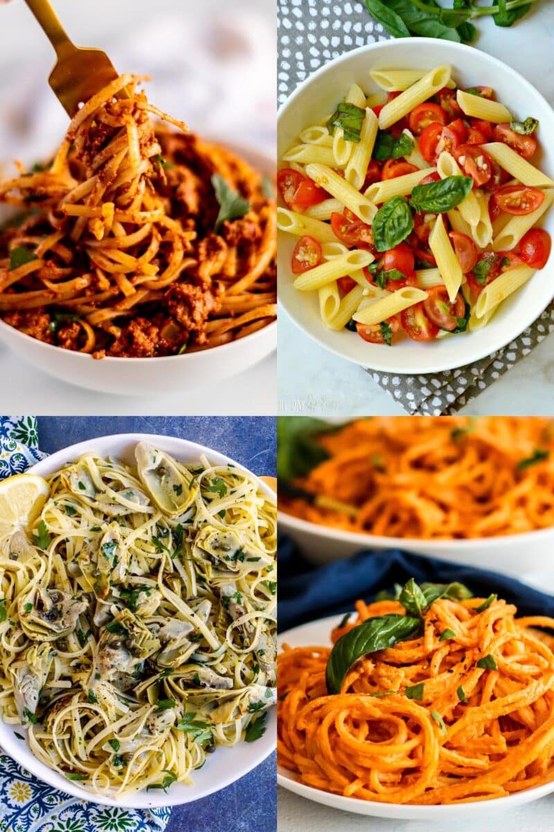 Easy Vegan Pasta Dishes - Veggies Save The Day