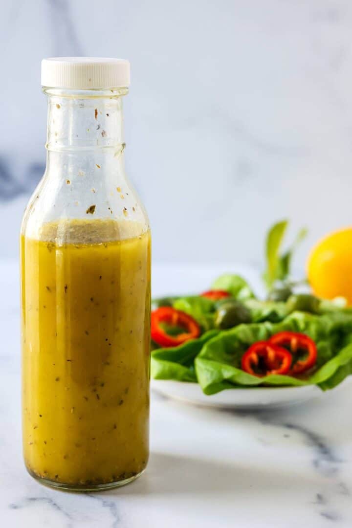 Lemon Olive Oil Dressing - Veggies Save The Day